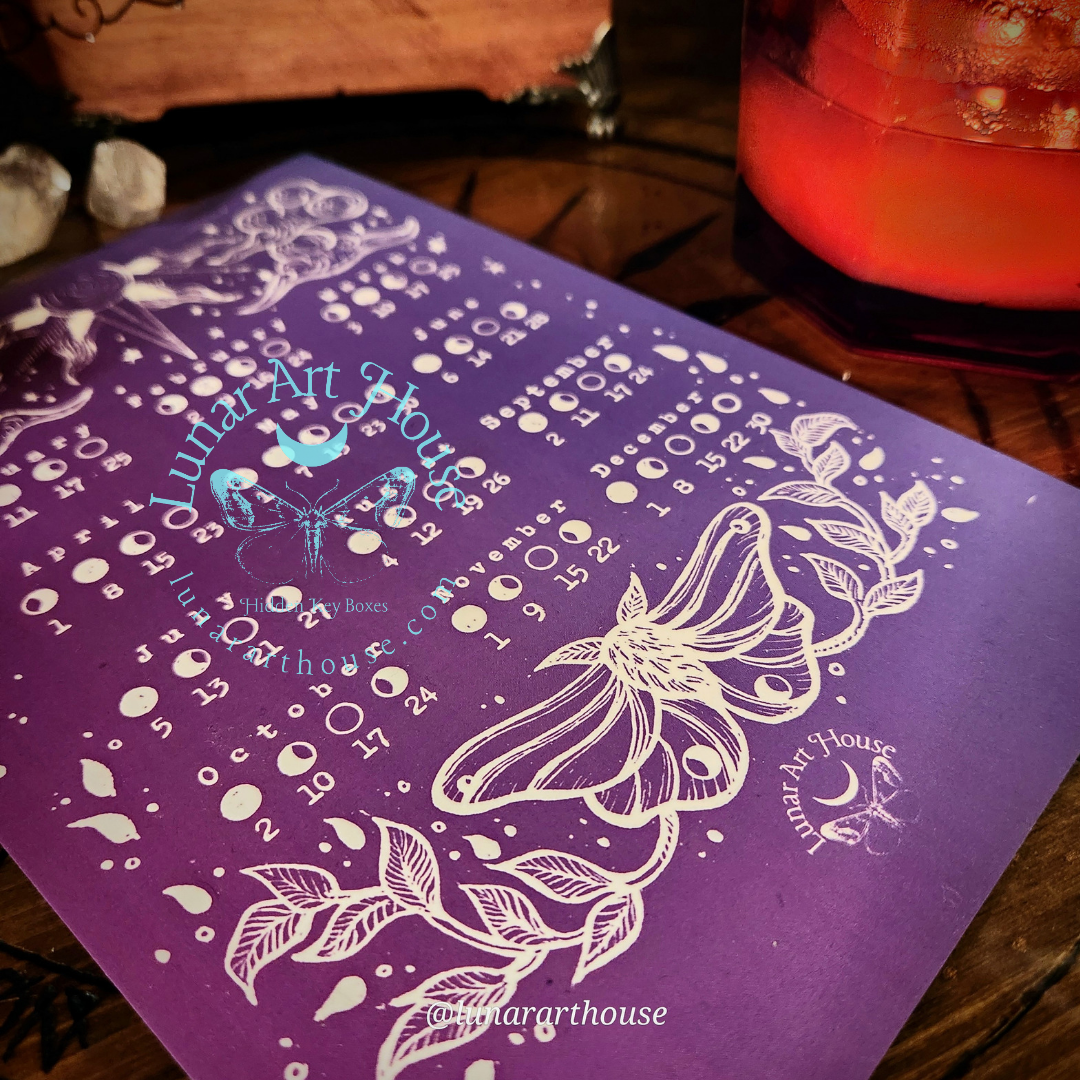 Lunar Art House Hidden Key Boxes and Art