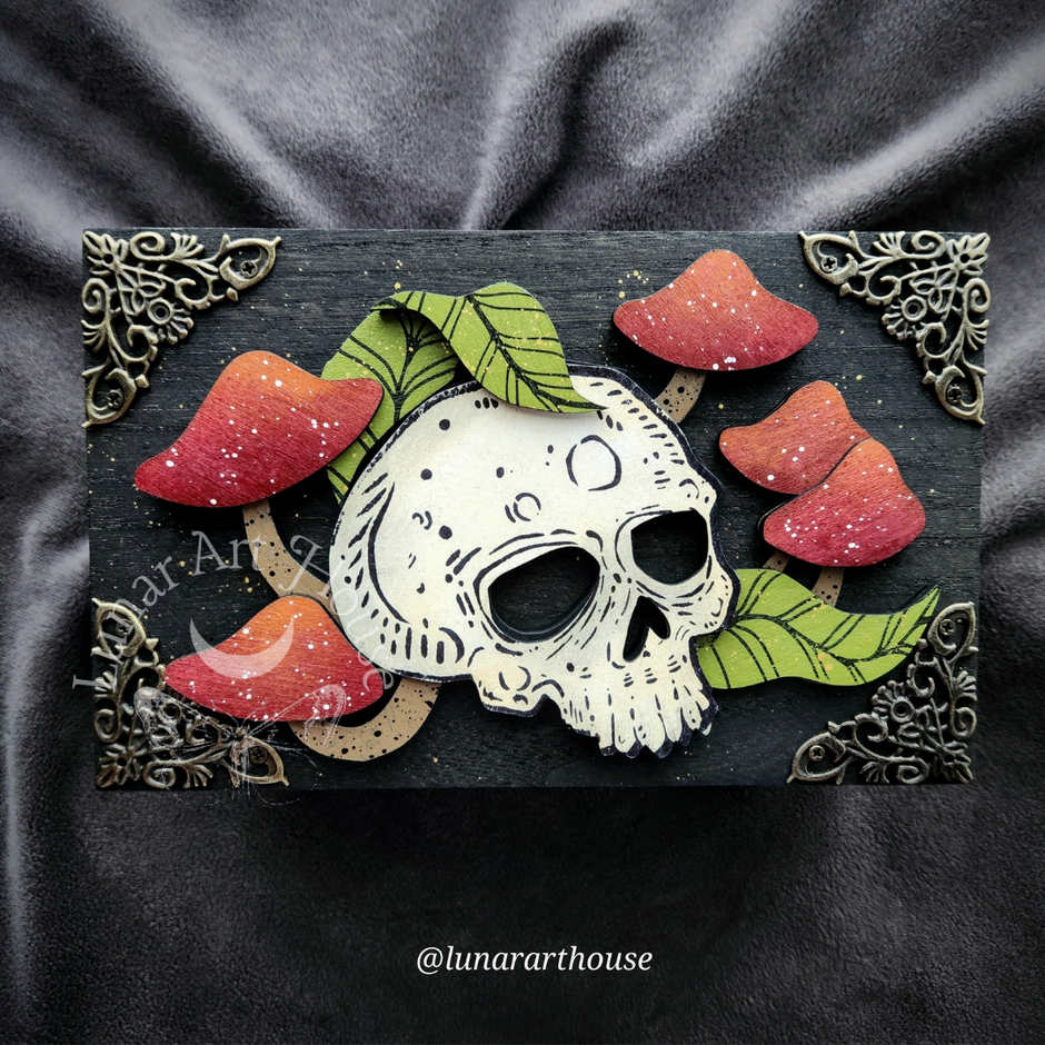 Lunar Art House Hidden Key Boxes and Art