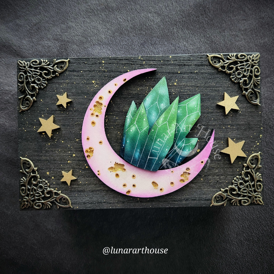 Lunar Art House Hidden Key Boxes and Art