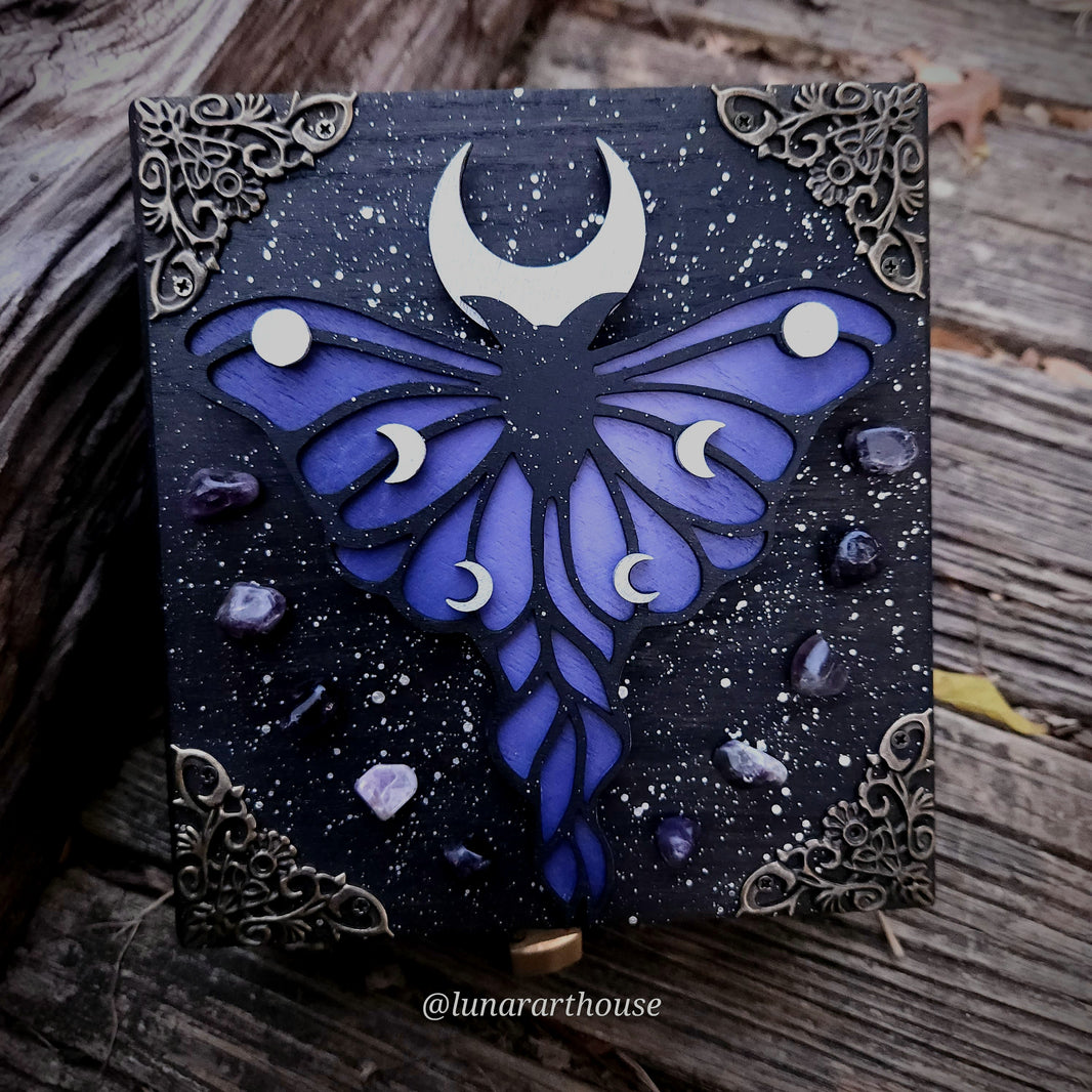 Lunar Art House Hidden Key Boxes and Art