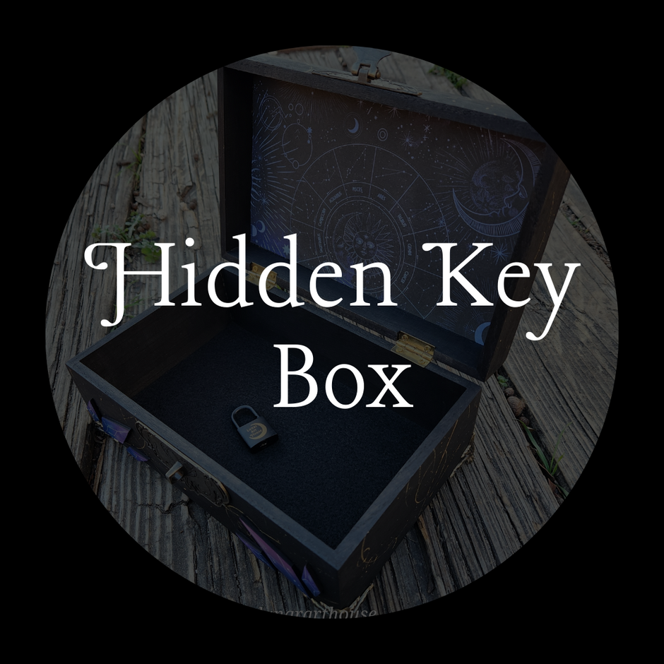 Lunar Art House Hidden Key Boxes and Art